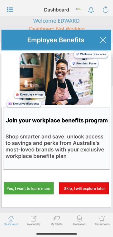X Beta - Flare Employee Benefits Program