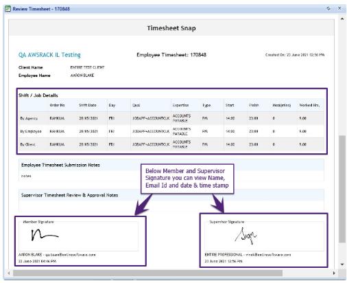 New Timesheet Approval Process