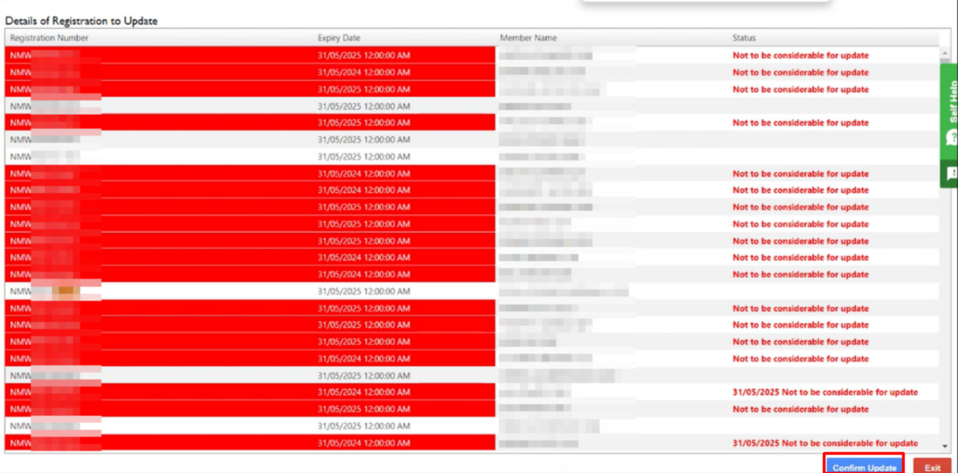 Auto-Check of AHPRA Registration Information